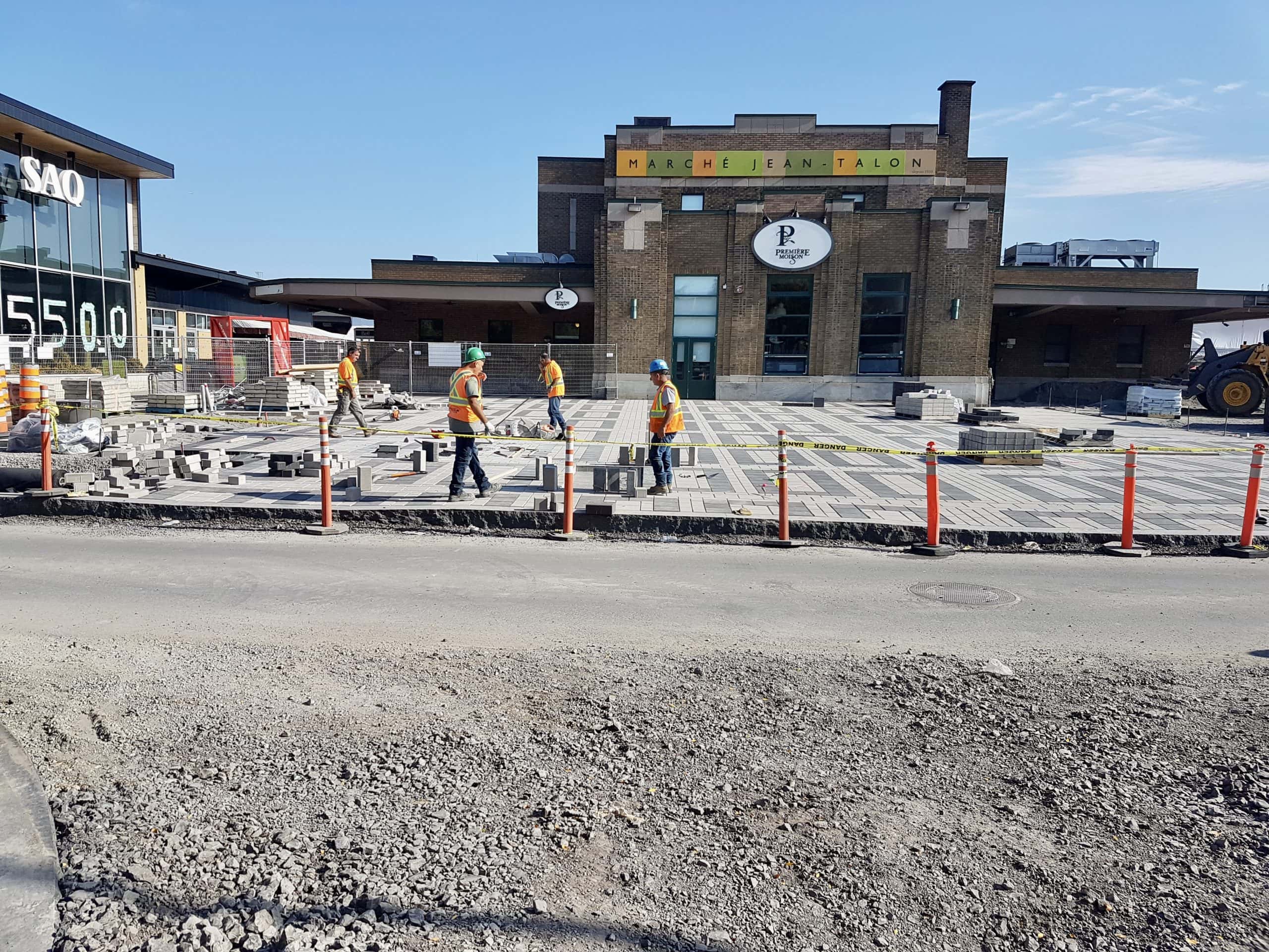 Réaménagement de l'avenue Shamrock et de la place du marché Jean-Talon ...